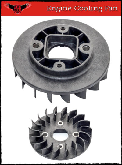 Paramotor Engine Cooling Fan (AirMax, R125, R90) - BlackHawk Paramotor ...