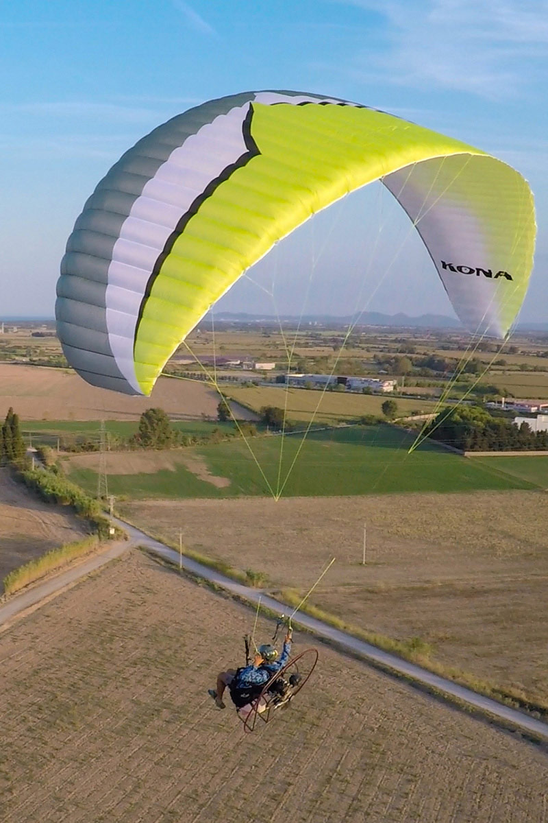 Ozone Kona Paraglider - BlackHawk Paramotor USA Store