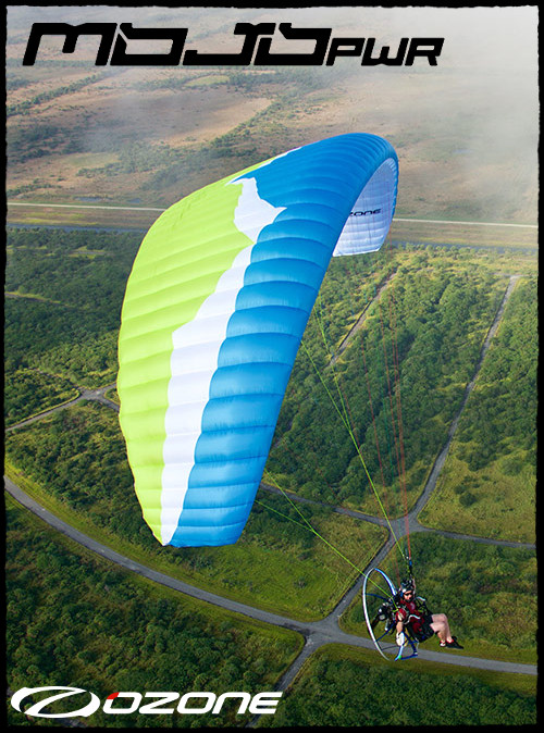 Ozone Mojo Power (Mojo PWR) Paraglider - BlackHawk Paramotor USA Store