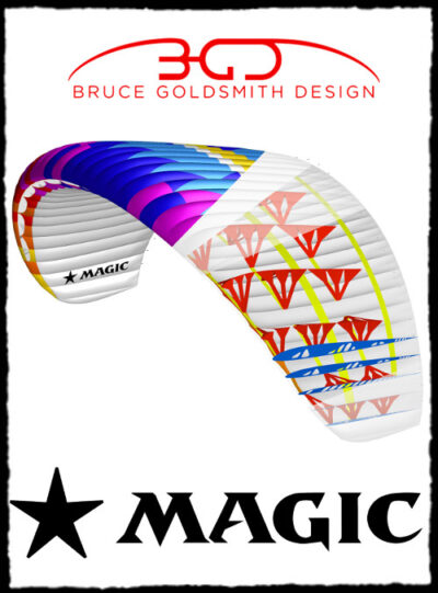 BGD Magic Paraglider By Bruce Goldsmith Design - BlackHawk Paramotor ...