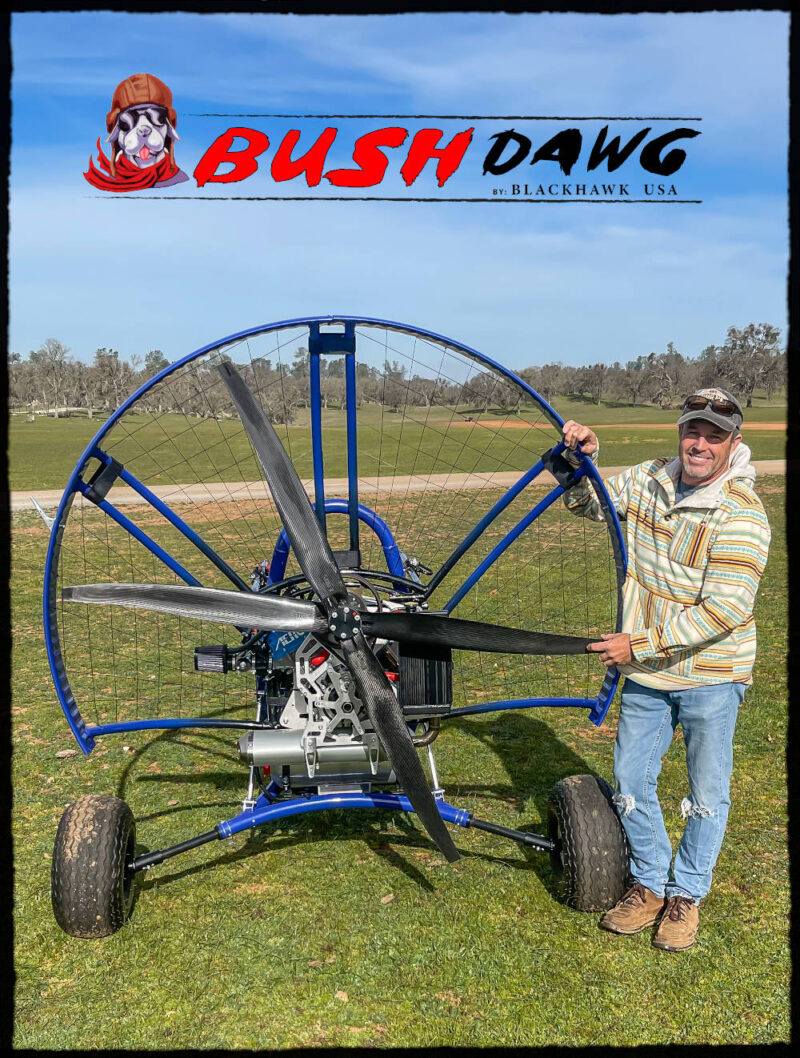 BlackHawk BUSH DAWG 4-Stroke Package Deal - BlackHawk Paramotor USA Store